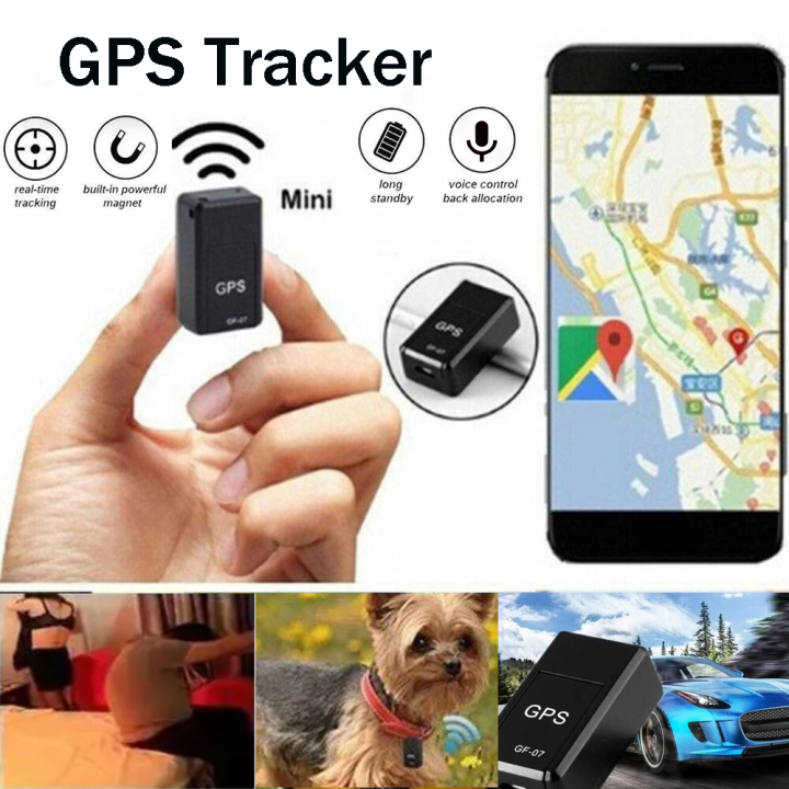 Mini GPS Car Tracker Real Time Tracking Anti Theft Anti Lost Locator ...