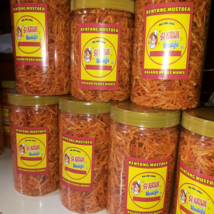 Kentang pengantin Kentang Mustofa 250 gram/kemasan toples | Lazada ...