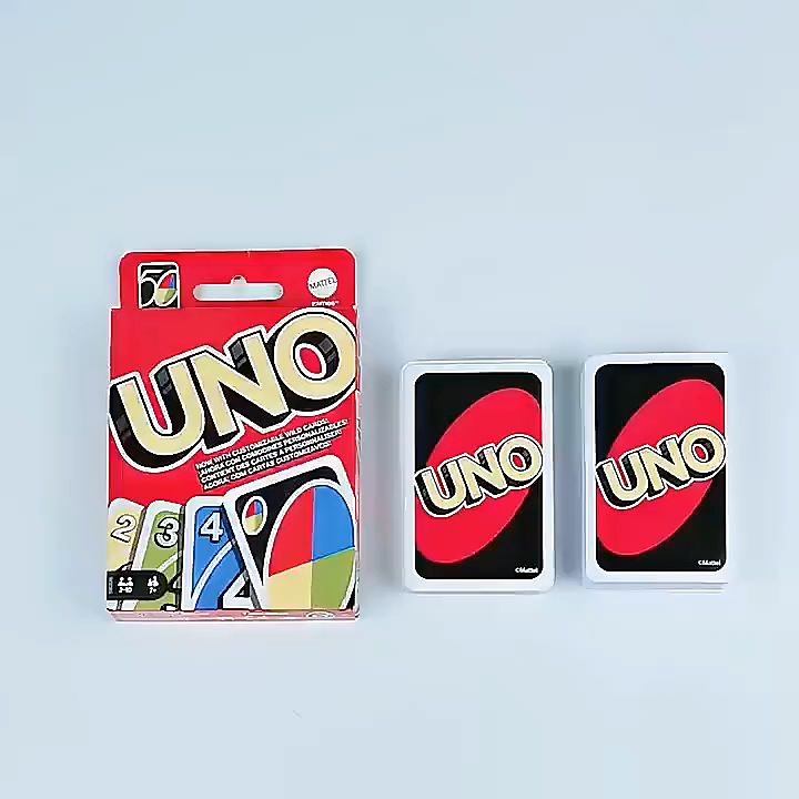 UNO Card Set Original for Kids& Adults Family Game For Camping & Travel ...