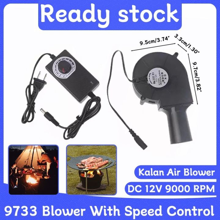 Blower fan for kalan Blower Fan Air Blower DC 12V Outdoor portable ...
