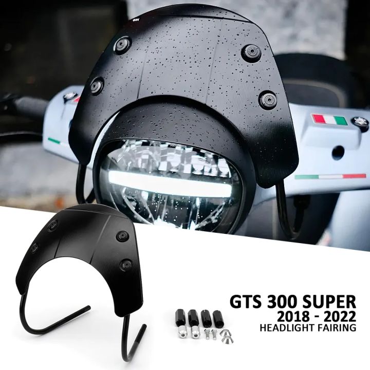 Windshield Windscreen For Vespa GTS 300 Aluminum Headlight Fairing ...