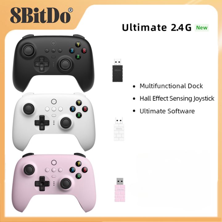 8BitDo Ultimate Wireless 2.4G Gaming Controller with Charging Dock ...