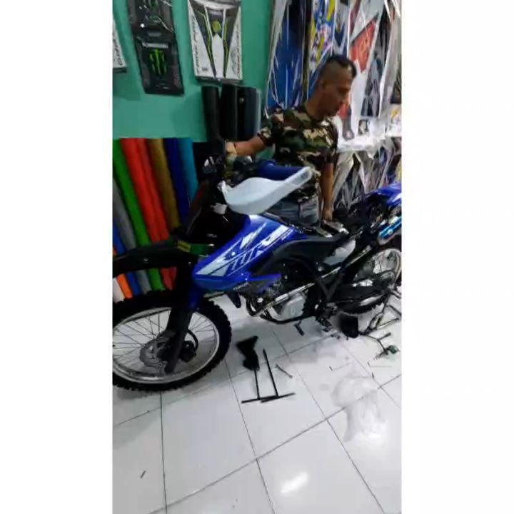 Knalpot Racing CRF150L WR155 KLX150 D-Tracker TRITON CR-5 Double ...