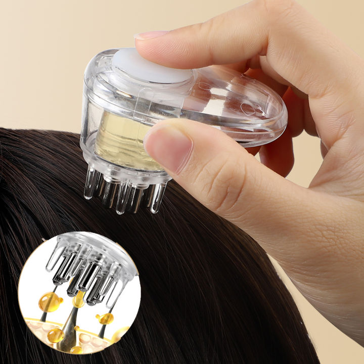 Scalp Applicator Liquid Guide Comb Hair Essential Oil Comb Scalp