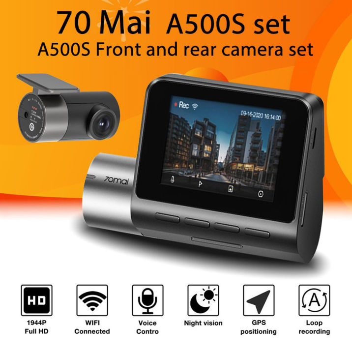 AVIDUS Dash Cam Pro Plus+ V5/V5D Built-in GPS 1944P Speed Coordinates ...