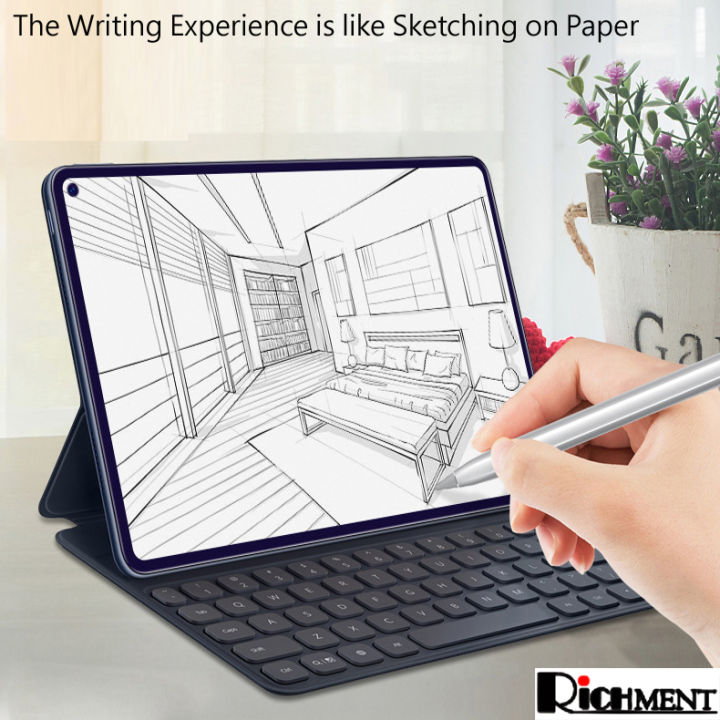 Paper Like Screen Protector Film Matte PET Anti Glare For iPad Air 11th ...