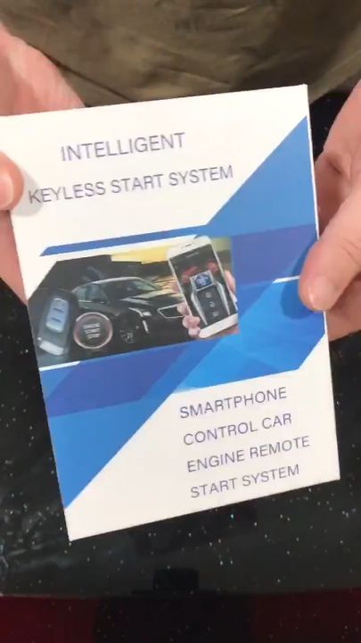 Remote Starter Car Alarm with Autostart Smart System Start Stop ...