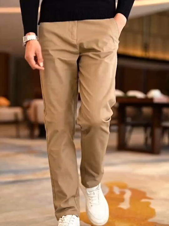 Seluar Lelaki Formal Kasual Dockers Style Cotton Slack Saiz Besar 28-40 ...