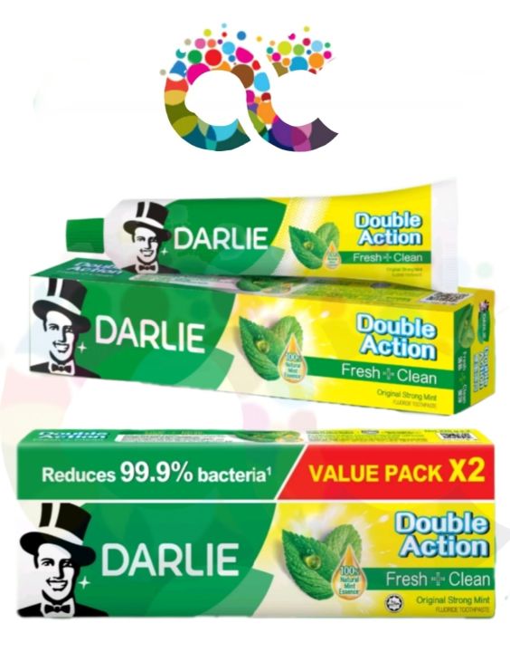 Darlie Double Action Toothpaste 250G/UNIT & 225G*2UNITS EXP 2026/2027 ...