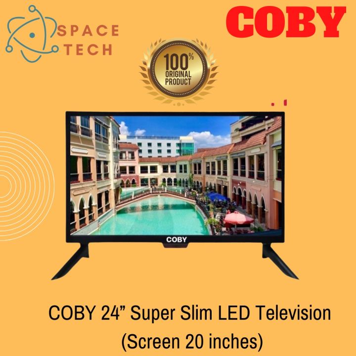 COBY 24 inches Super Slim LED TV | Lazada PH