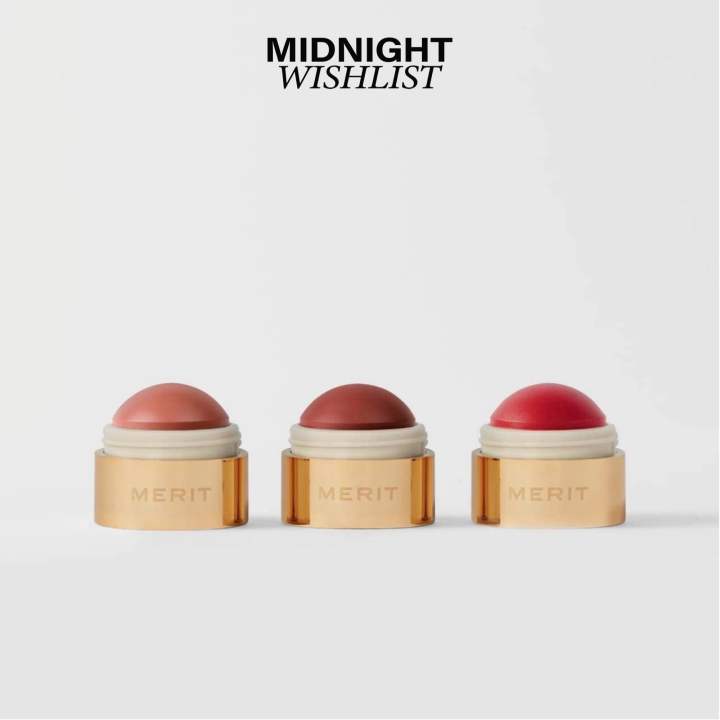 [พร้อมส่ง] MERIT Mini Fresh Balm Cream Blush Set | Lazada.co.th