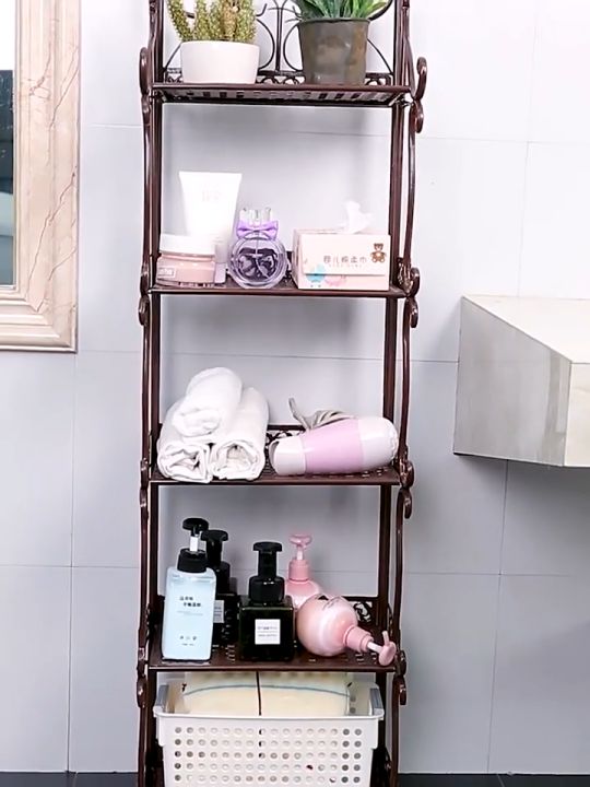 TP Foldable Storage Rack Kitchen Organizer 3/4 Layers Multifunctional ...