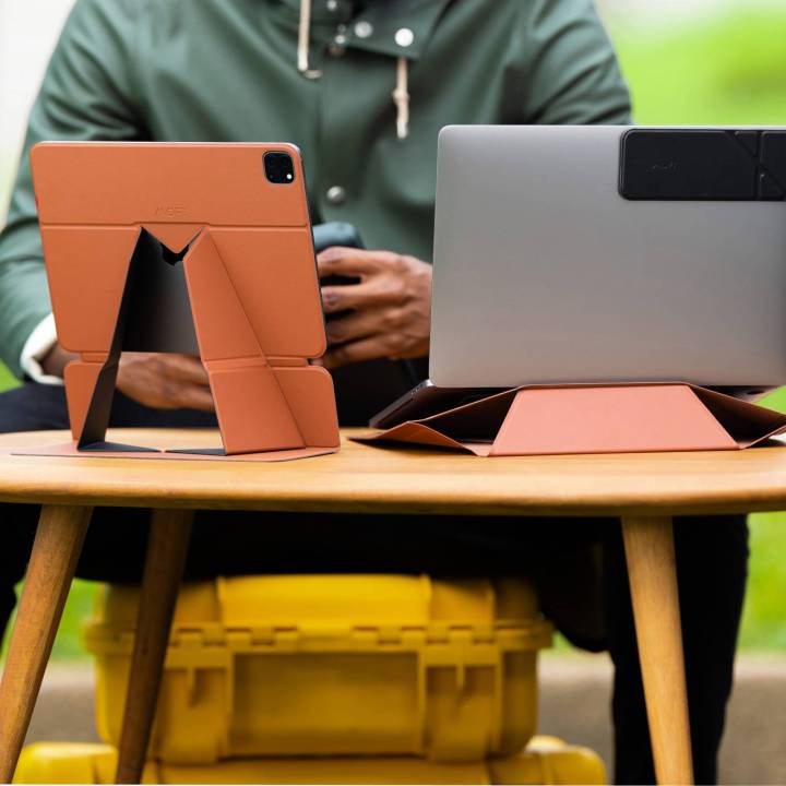 MOFT Vegan Leather Folio Stand with Multiple Viewing Angles Magnetic ... MOFT Vegan Leather Folio Stand with Multiple Viewing Angles Magnetic ...