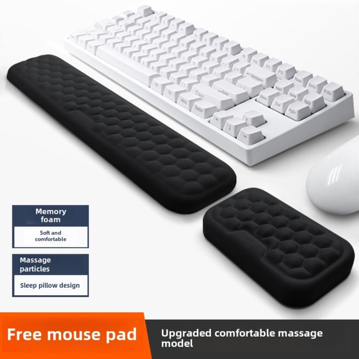 Keyboard mouse wrist rest ergonomic office typing protect relax wrist ...
