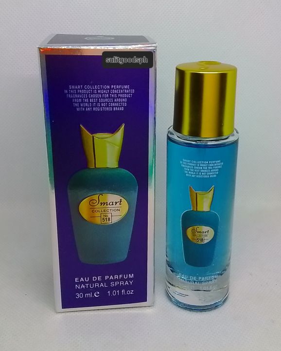 SMART COLLECTION PERFUME NO. 518 FOR WOMEN & MEN 30 ML EDP | Lazada PH