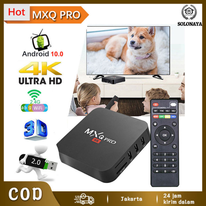 Android TV BOX MXQ Pro 4K 5G 1+8 GB Smart TV Box Media Player ,Smart TV Box OTT 4k Ultra HD ...