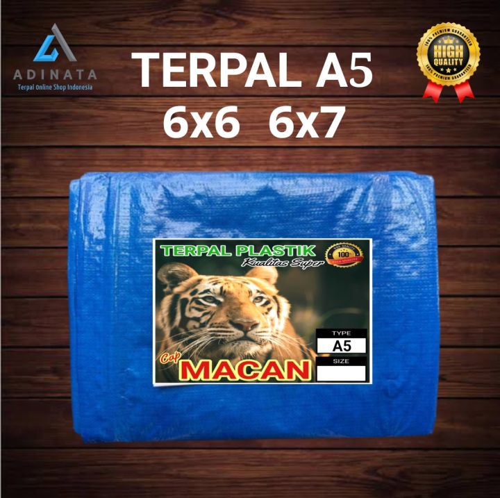 Terpal A5 6x6 6x7 Cap Macan | Lazada Indonesia