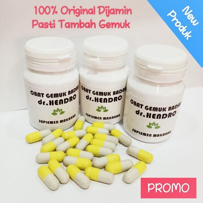 Dr Hendro Original Suplemen Penambah Berat Badan & Obat Dokter Hendro ...