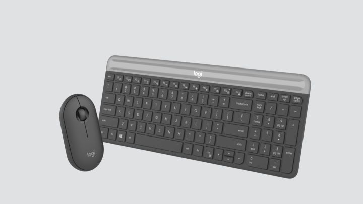 Logitech MK470 Slim Wireless Keyboard and Mouse Combo - Modern Compact ... Logitech MK470 Slim Wireless Keyboard and Mouse Combo - Modern Compact ...