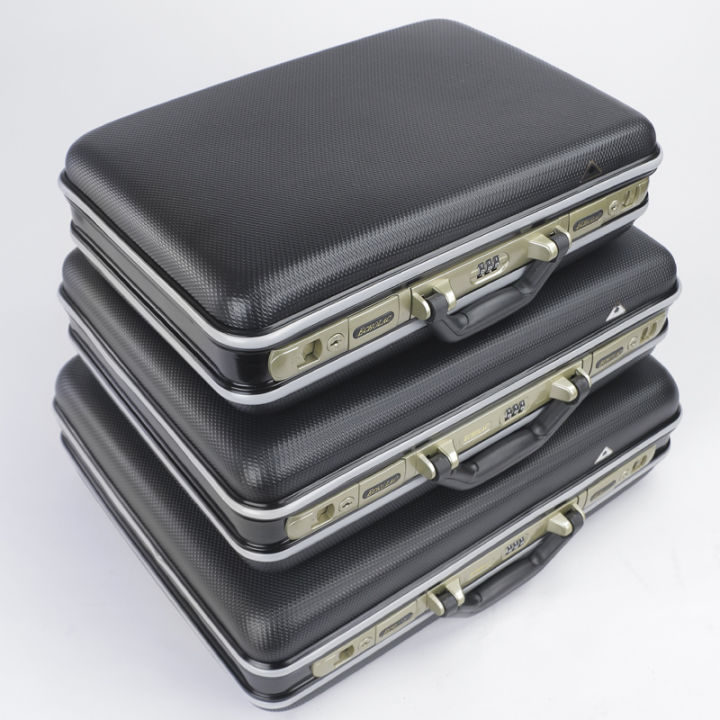 Business Travel Suitcase ABS Handheld Briefcase Password Box Luggage ...