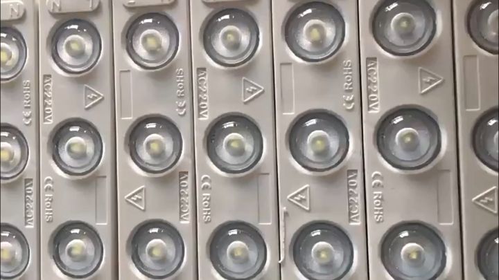 (Per piece) 3 LED Light Module with lens 12V DC with Adhesive for Piso ...