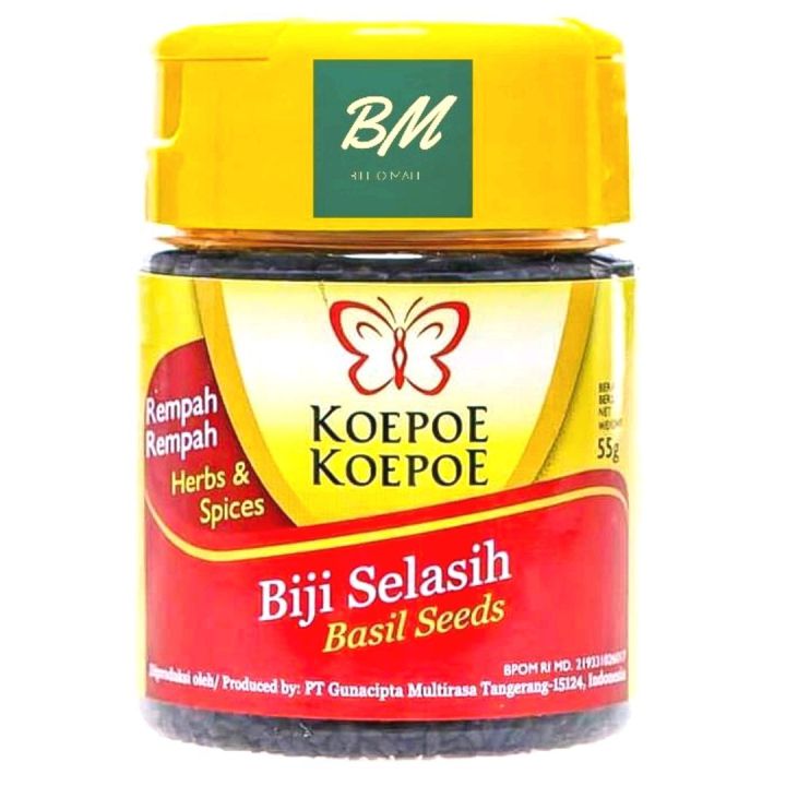 Biji Selasih Koepoe Kupu 50 gr | Lazada Indonesia
