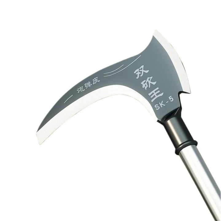 High Manganese Steel Double Sickle Cutting Dual-Use Weed Cleaner Tool ...