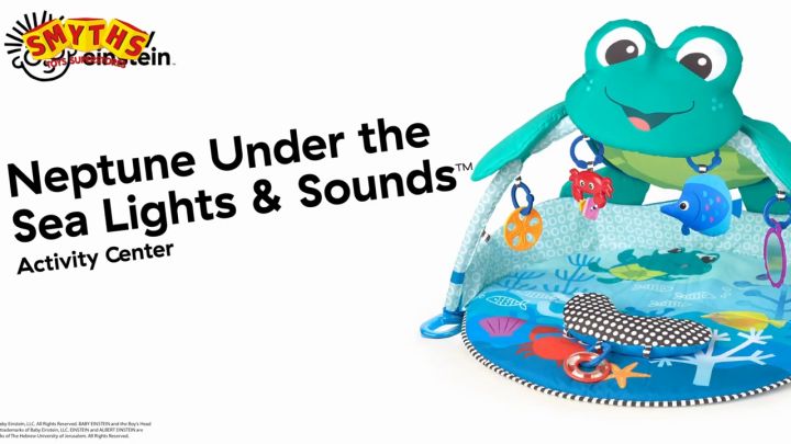 Baby Einstein Neptune Activity Gym - Under The Sea | Lazada Singapore