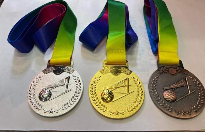 Volleyball medals colored lace | Lazada PH