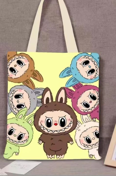 กระเป๋าผ้าลาบูบู้ กระเป๋าผ้า Labubu | Lazada.co.th