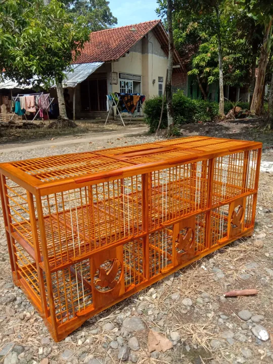 Dondang sangkrip merpati pintu 6 jati murni kokoh | Lazada Indonesia
