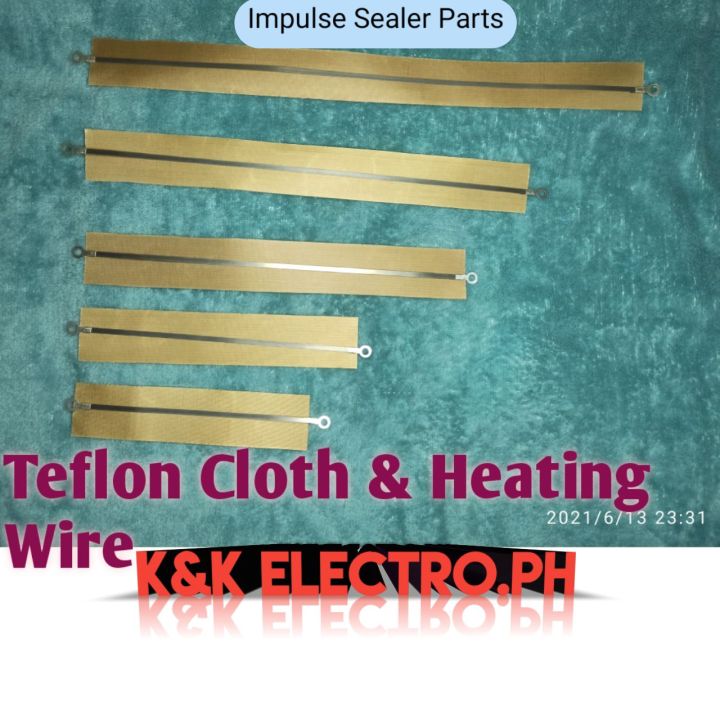 Teflon Cloth + Heating Wire For Impulse Sealer Parts | Lazada PH