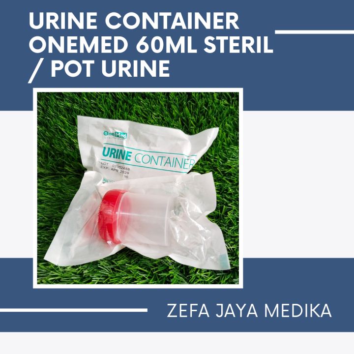 Urine Container Steril 60 ml Onemed Pot Urine Steril Pcs | Lazada Indonesia
