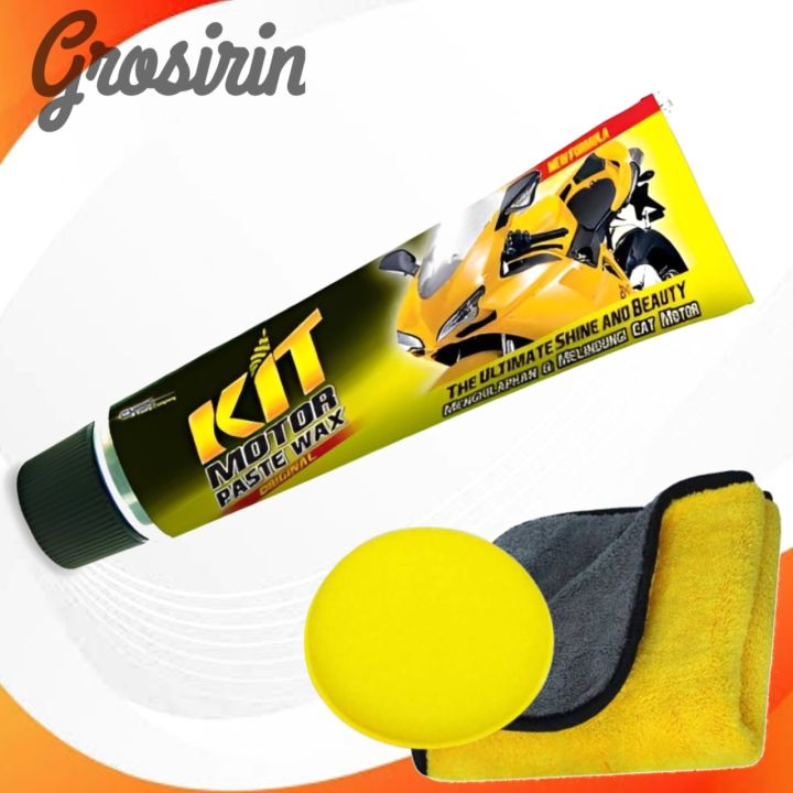 paket pengkilap body motor doff paling gloss kit motor original paste ...