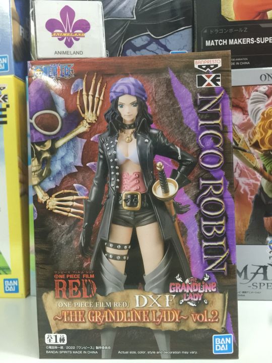 Banpresto One Piece DXF The Grandline Lady Volume 2 One Piece Film RED Nico Robin | Lazada