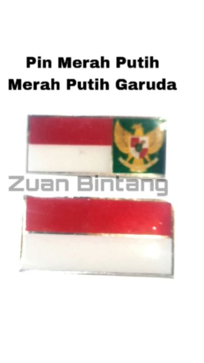 PIN BROS MERAH PURIH/PIN BROS MERAH PUTIH GARUDA | Lazada Indonesia