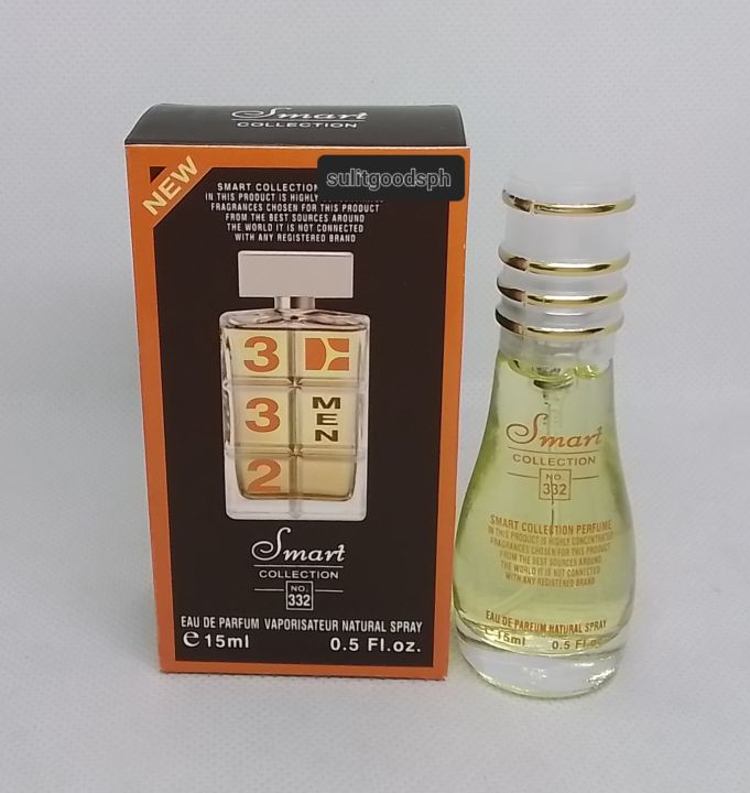SMART COLLECTION PERFUME NO. 332 FOR MEN 15 ML EDP | Lazada PH