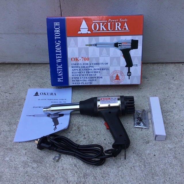 OKURA OK-700 ปืนเชื่อม พลาสติก พีวีซี PVC | Lazada.co.th