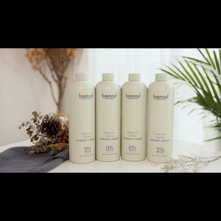 Bremod Premium Series Cocoa Butter Hair Color Peroxide Oxidizing Cream ...