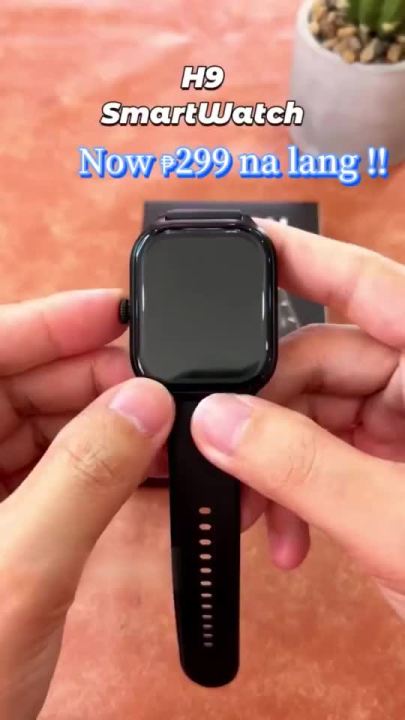 H9 Smart Watch Full Touch Screen Bluetooth Call Health Monitor Sports ...