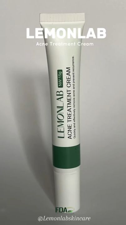 LEMONLAB Acne Treatment Cream Salicylic Acid Pimple Eraser Blemish Spot Removal Scar Marks ...
