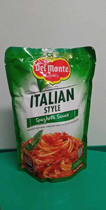 Del Monte Italian style spaghetti sauce 500g | Lazada.co.th