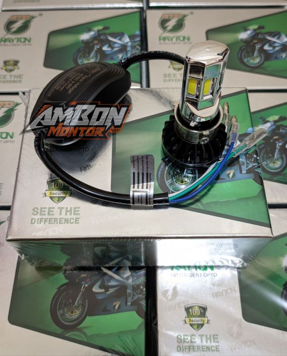 Lampu Led RTD Rayton 6 Sisi 35W Universal Sepeda Motor | Lazada Indonesia