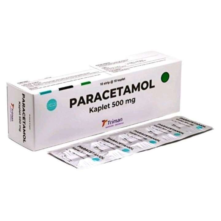 Paracetamol Triman Box 100 Tablet | Lazada Indonesia