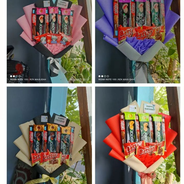 BUCKET SNACK WISUDA /BUKET HADIAH ULANG TAHUN - BUKET JAJAN BESAR ...