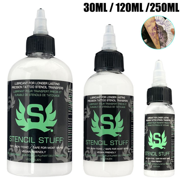 30/120/250ML Professional Tattoo Stencil Magic Gel Spirit Thermal Copier Tattoo Transfer Stuff ...