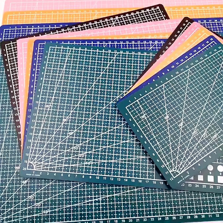 A1 A2 A3 A4 A5 PVC Cutting Mat Cutting Pad Self-Healing PVC Pad Double-sided DIY Tool Patchwork ...