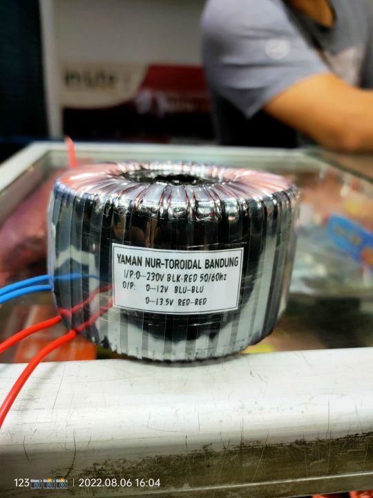 TRAFO TOROIDAL AMPLI LD2121 IN 0 230V OUT 0 12V 0 13.5V | Lazada Indonesia