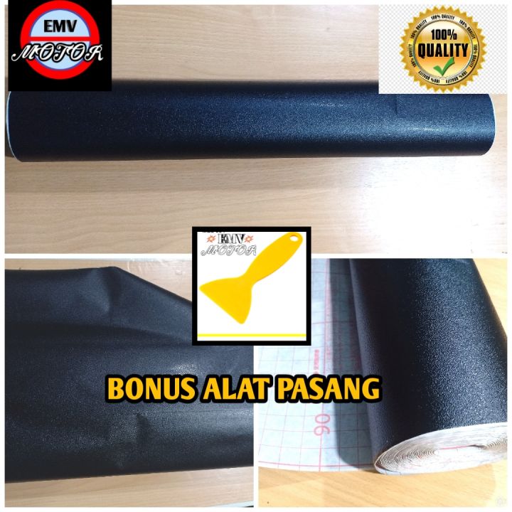 skotlet,scotlite,sticker lembaran hitam kulit jeruk permeter bonus alat ...