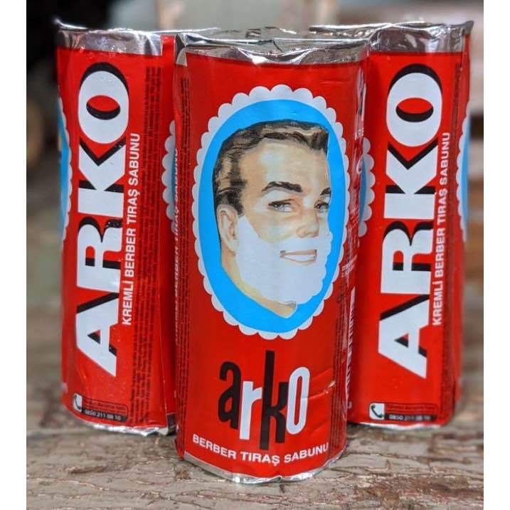 *พร้อมส่ง*Arko Stick Shaving Barber Soap 1 ก้อน 75 Gr สบู่โกนหนวดนำเข้า ...